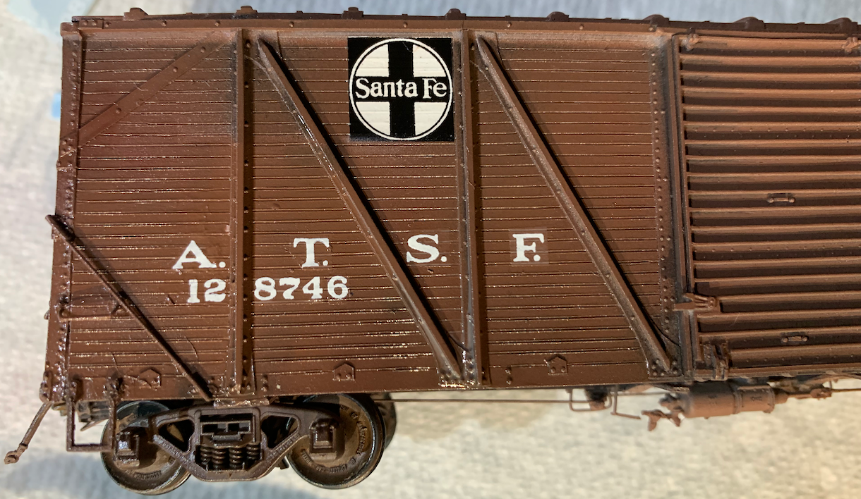 ATSF Bx-12 Box Car – Models